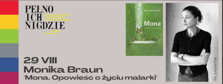 SPOTKANIE Z MONIKĄ BRAUN: "MONA. OPOWIEŚĆ O ŻYCIU MALARKI” - MuzeOn